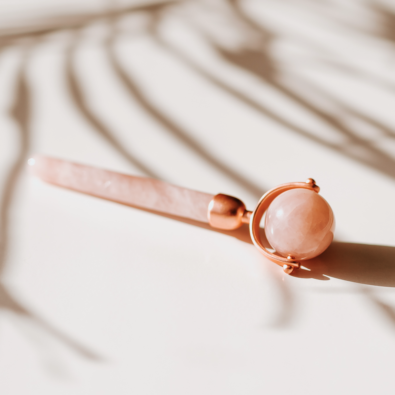 Enbacci 24K Rose Quartz Crystal Face Roller by Julisa - Luxury Beauty ...